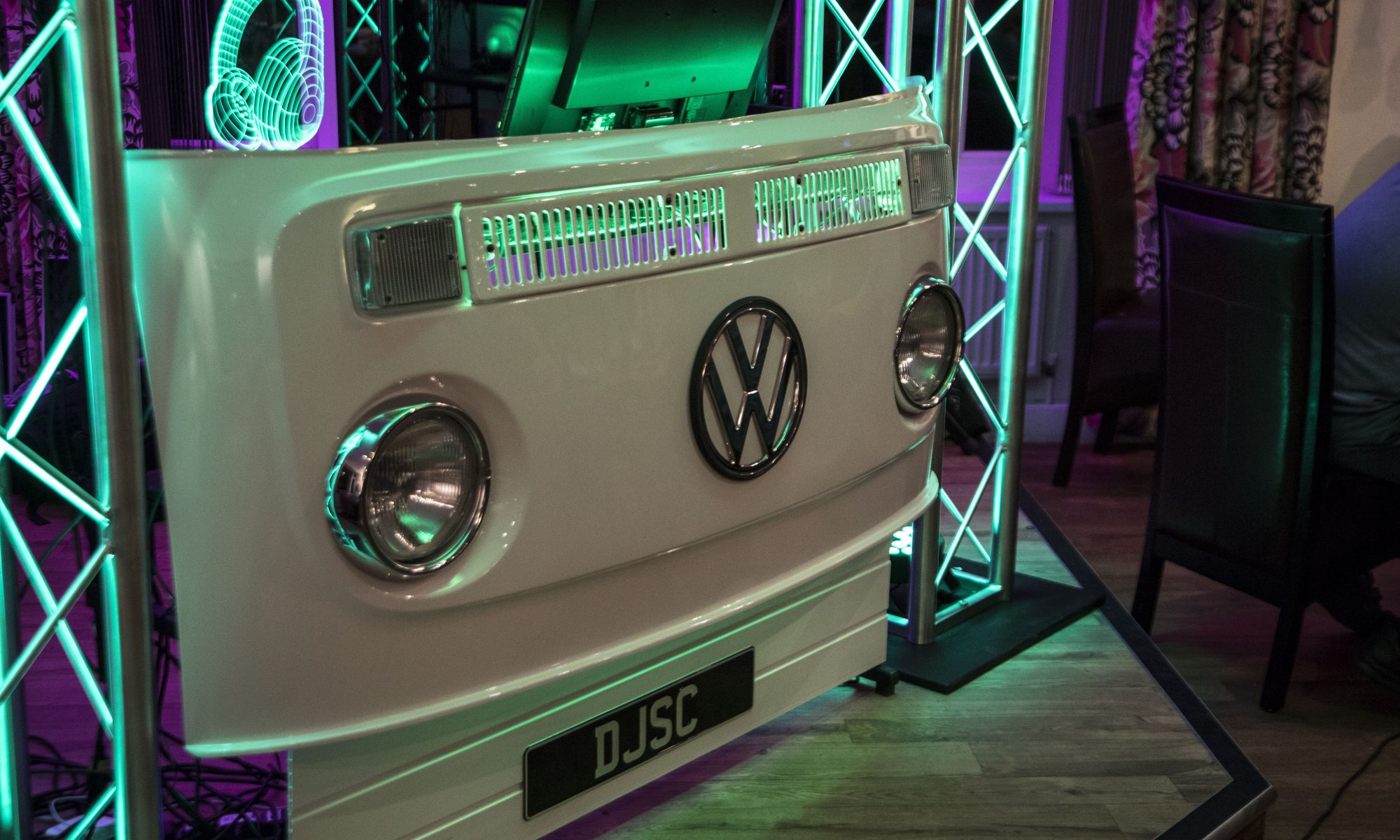 VW T2 DJ Booth - DJ Services Cornwall