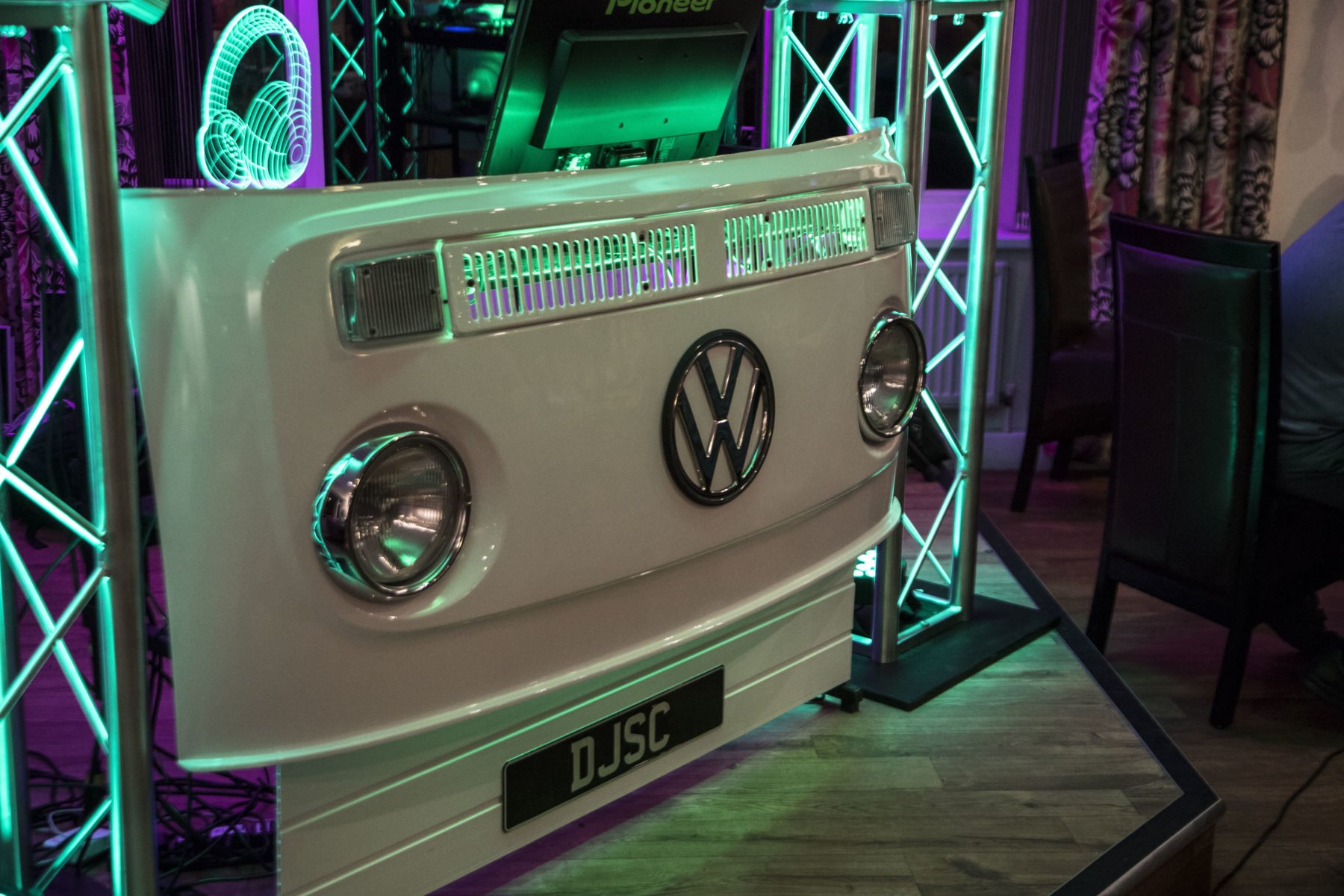 VW T2 DJ Booth - DJ Services Cornwall