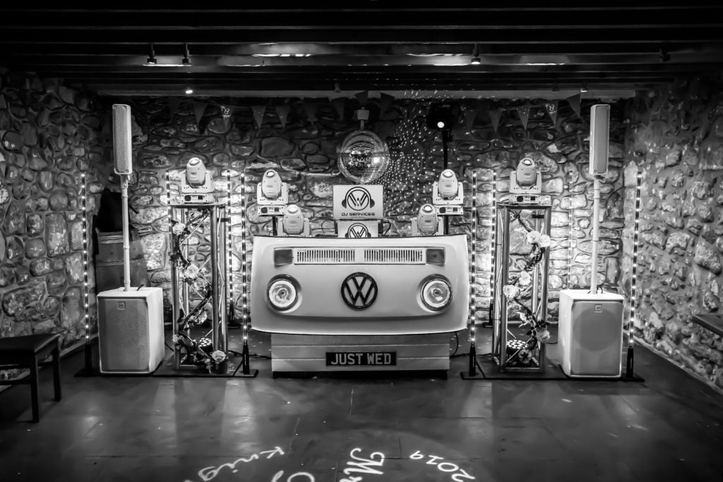 Unique VW DJ Booth - DJ Services Cornwall