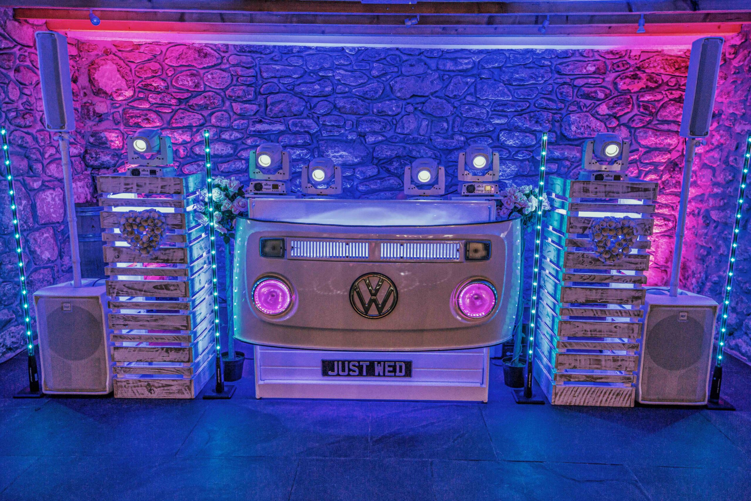 New Wedding DJ Booths Now Available! - DJ Services Cornwall